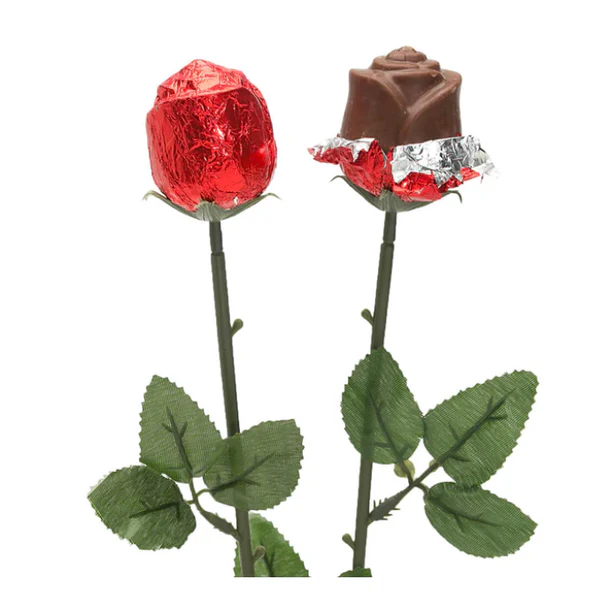 Albert's Belgian Milk Chocolate Red Roses | River City Treats ...