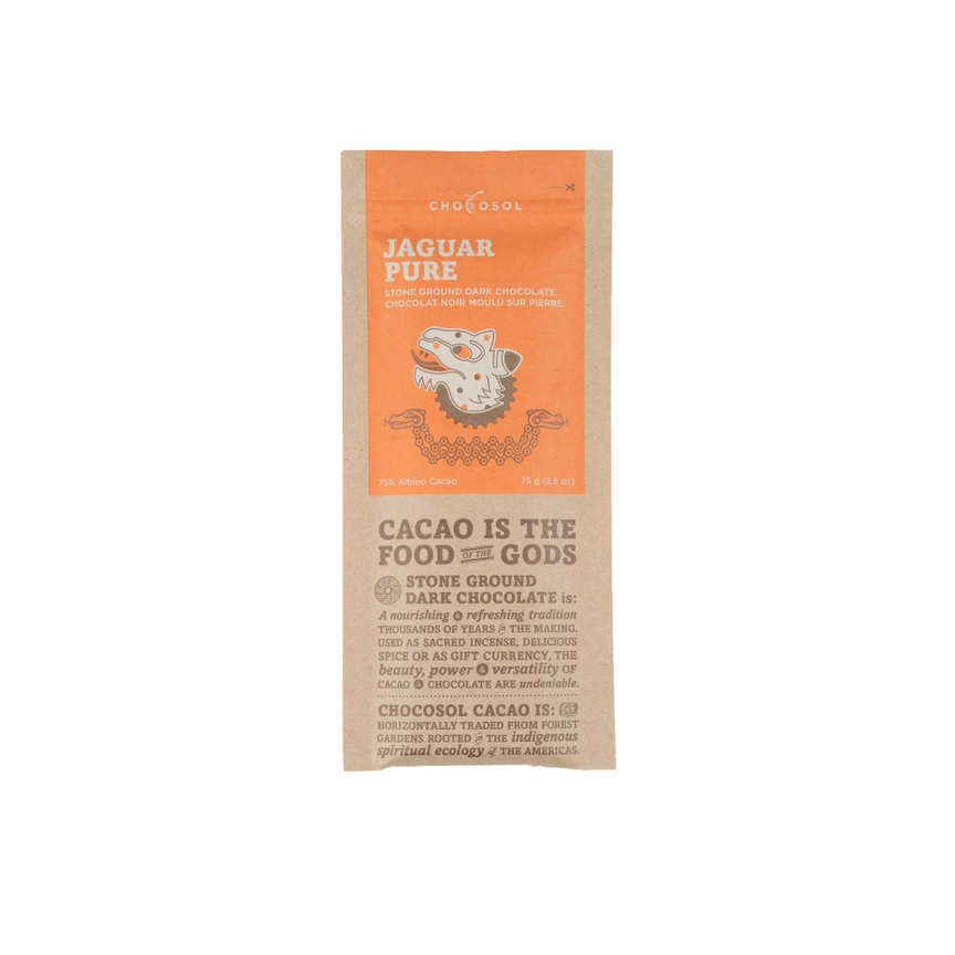 Chocosol Traders Jaguar Pure Chocolate Bar 75g | River City Treats ...