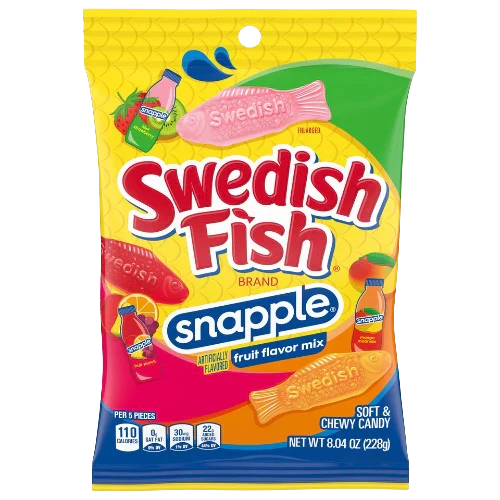 Swedish Fish Unique Flavours 102g | River City Treats - Campbell River ...