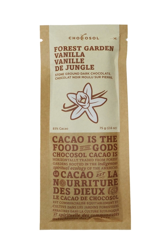 Chocosol Traders Forest Garden Vanilla Chocolate Bar | River City ...
